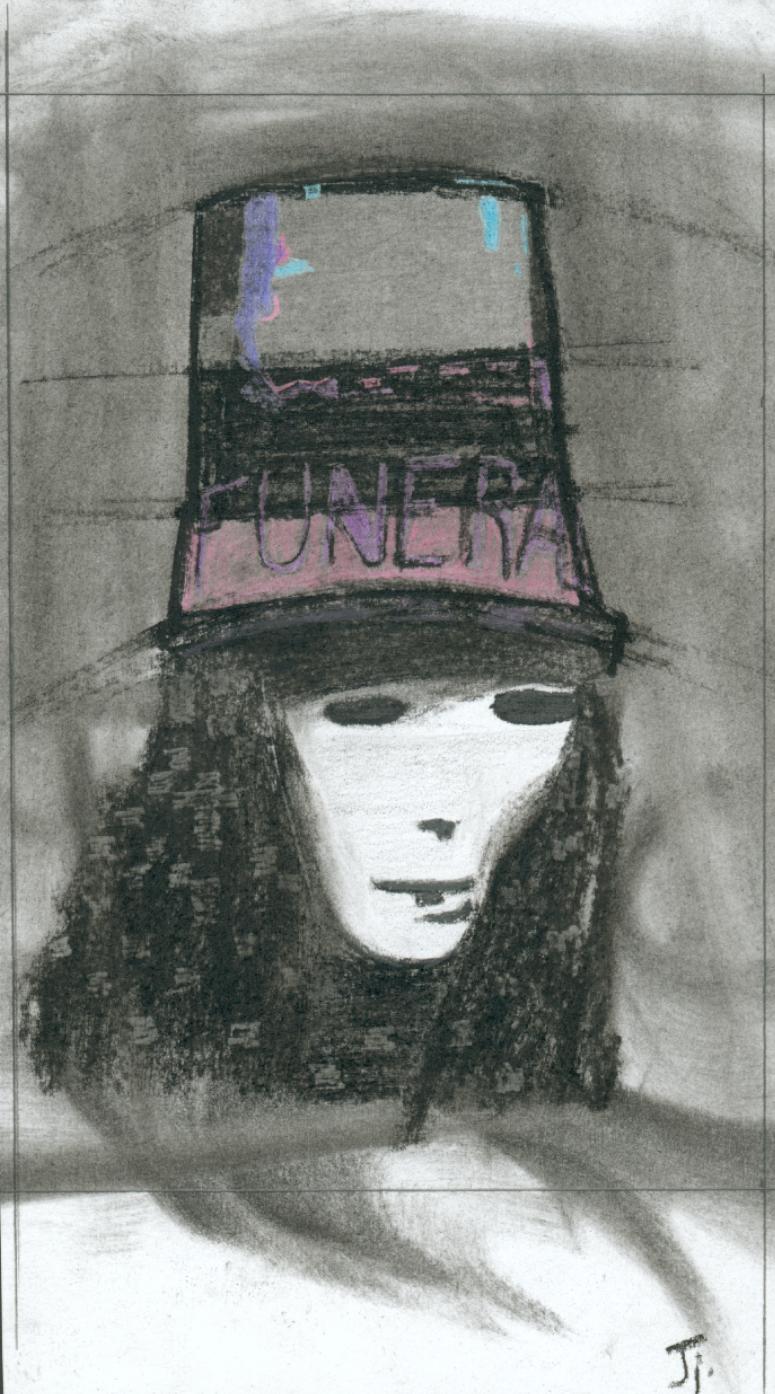 Buckethead art by Julien